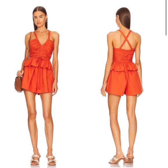 Ulla Johnson | Pants & Jumpsuits | Ulla Johnson Marren Playsuit Romper ...